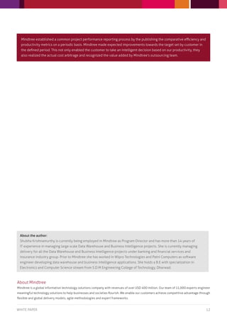 Effectively managing project performance reporting | PDF