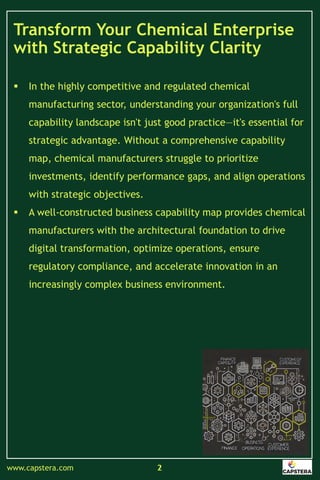 Capability Mapping for Chemical Manufacturers | PDF