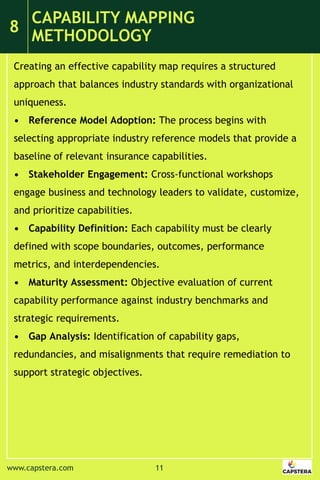 Business Capability Mapping for Health Insurers | PDF