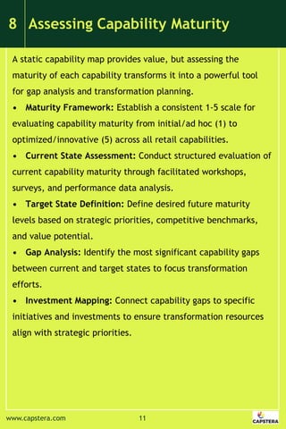 Business Capability Mapping for Retail Firms | PDF
