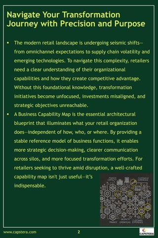 Business Capability Mapping for Retail Firms | PDF
