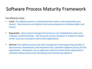 Capability maturity model cmm lecture 8 | PPT