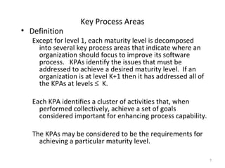 Capability maturity model cmm lecture 8 | PPT