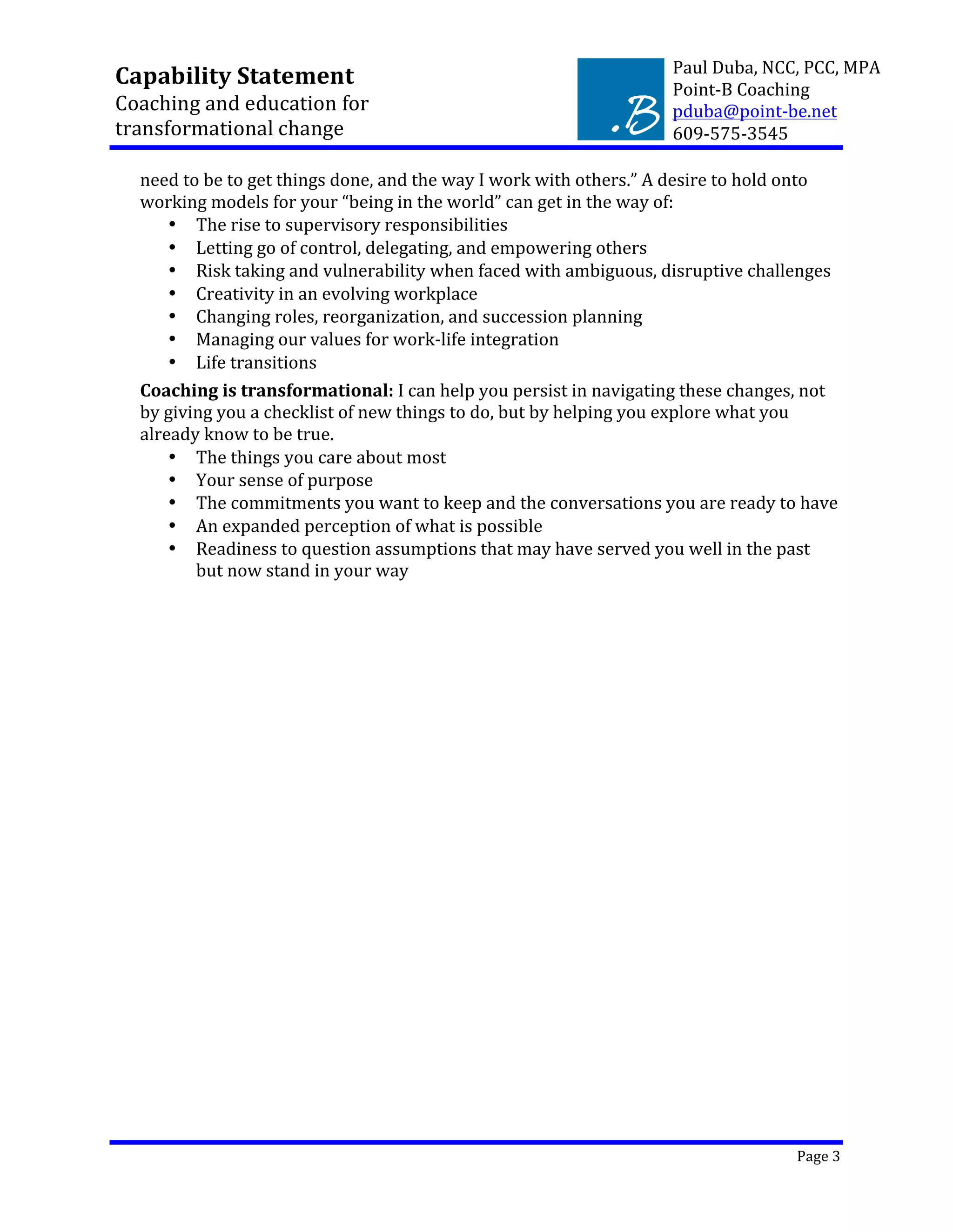 Capability statement 2020 04-14 | PDF