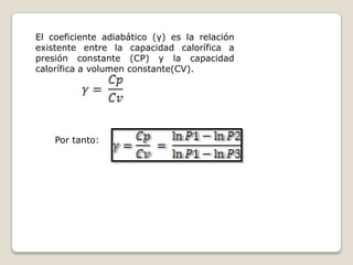Capacidad calorífica | PPTX