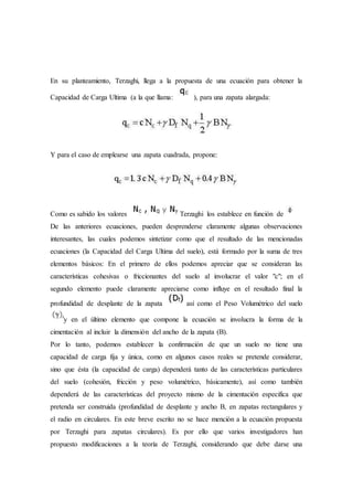 Capacidad de carga | DOCX