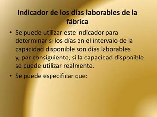 Capacidad disponible | PPTX