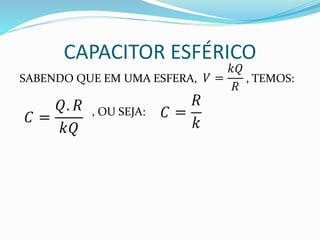Capacidade elétrica | PPTX