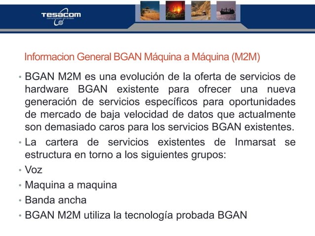 El Primer terminal BGAN M2M Hughes 9502 | PPTX