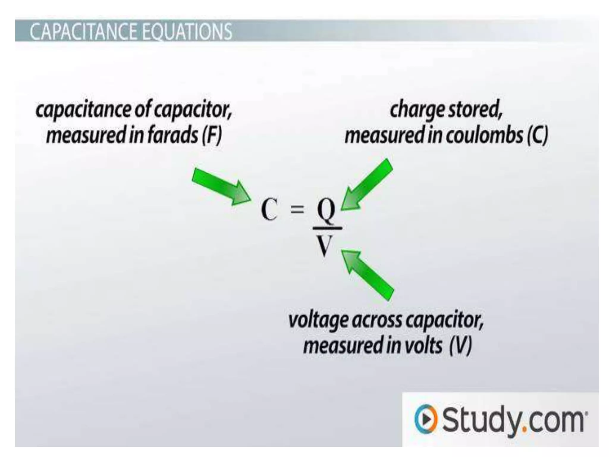 CAPACITANCE | PPTX