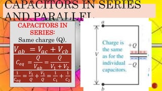Capacitor and Capacitance | PPTX