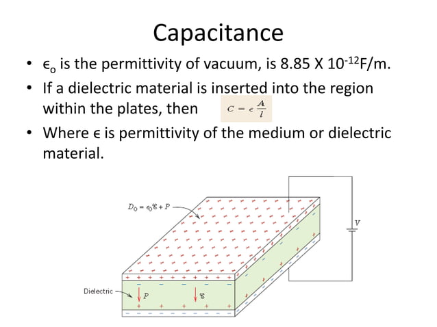 CAPACITANCE and it applications, uses and | PPT