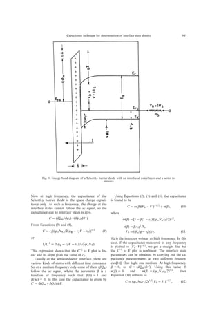 Electrical characterization of capacitance and interface traps | PDF
