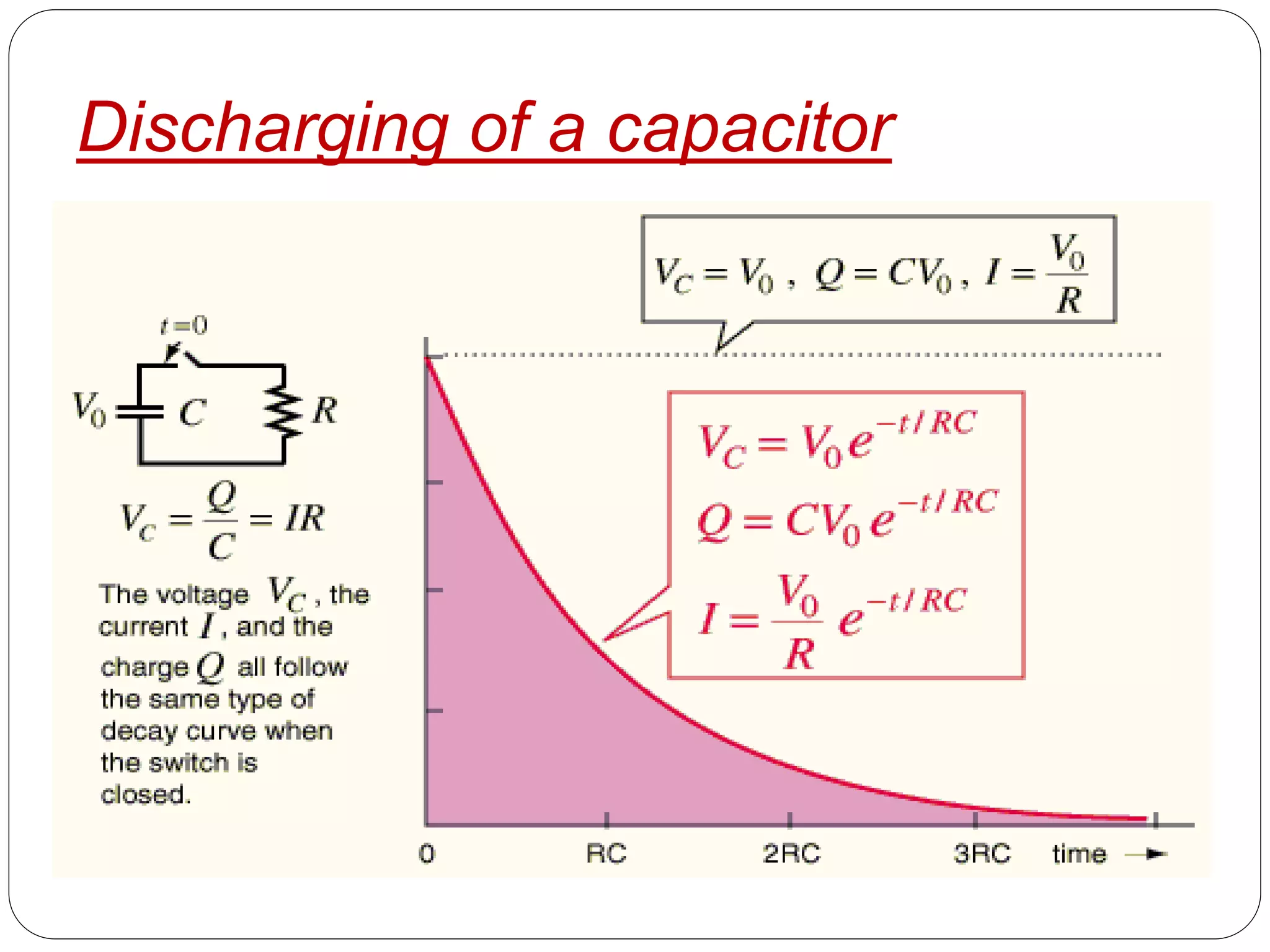 Capacitance and capacitor | PPTX