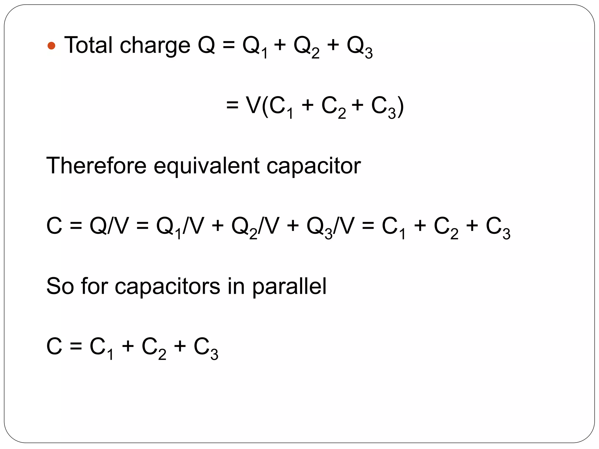 Capacitance and capacitor | PPTX
