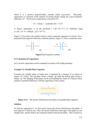 Capacitance and dielectrics | PDF