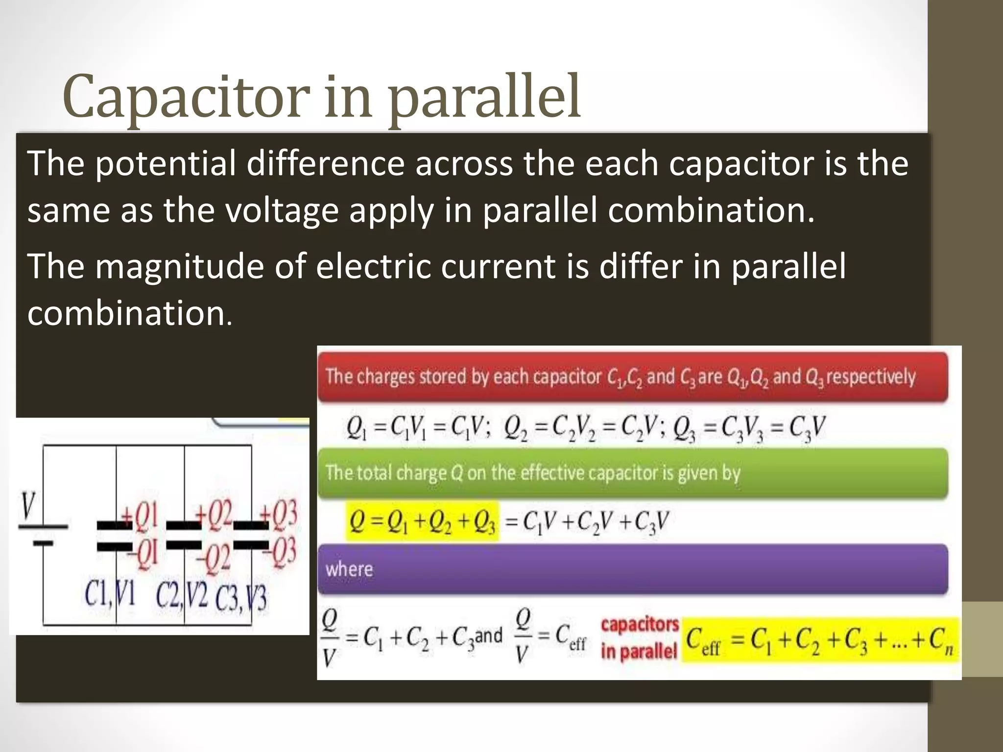 Capacitance and inductor | PPTX