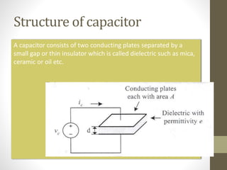 Capacitance and inductor | PPTX