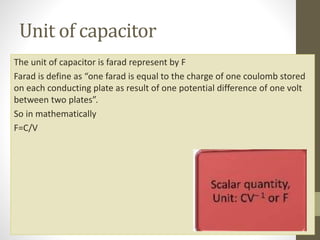 Capacitance and inductor | PPTX