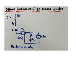Capacitance Potential Dividers and CVT.pptx | Technology & Computing