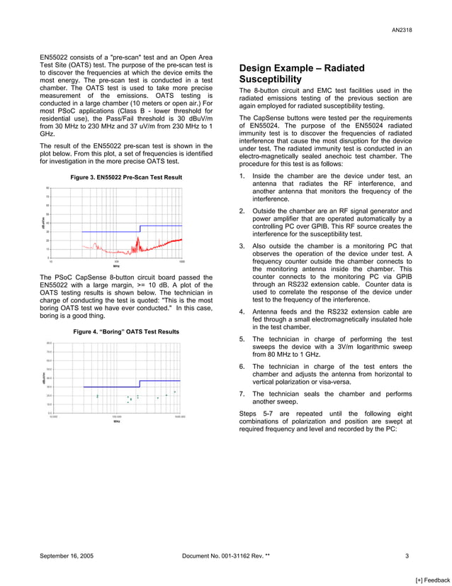 Capacitance Sensing - EMC Design Considerations for PSoC CapSense ...