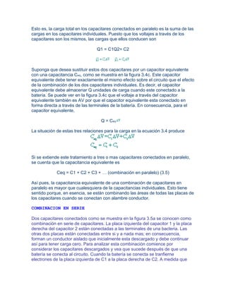 Capacitancia | DOCX