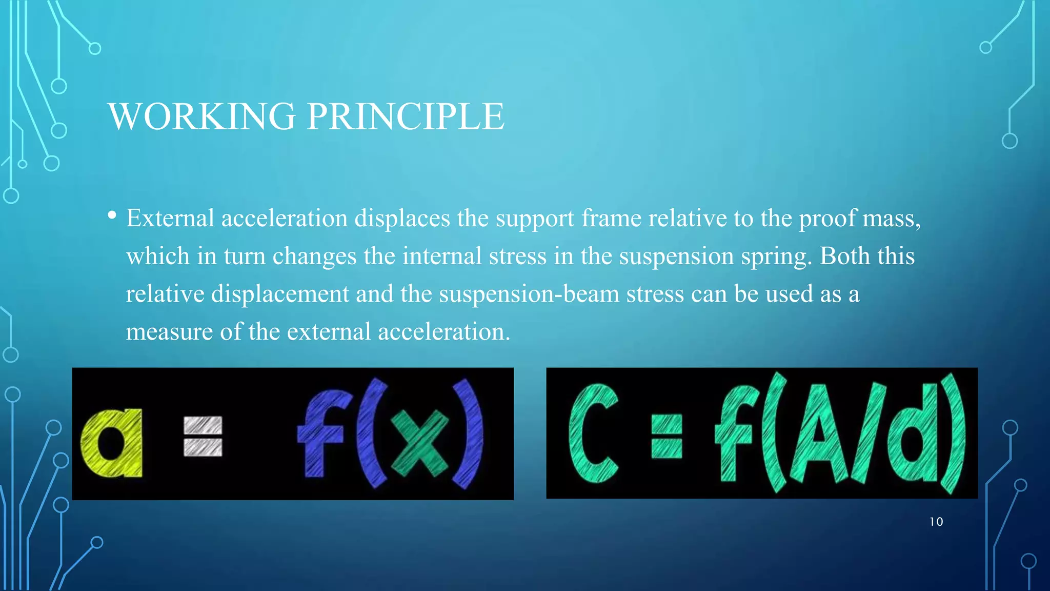 Capacitive MEMS Accelerometer | PPTX