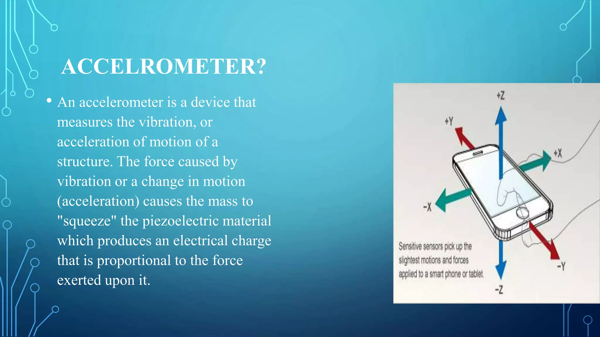 Capacitive MEMS Accelerometer | PPTX