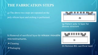 Capacitive MEMS Accelerometer | PPTX