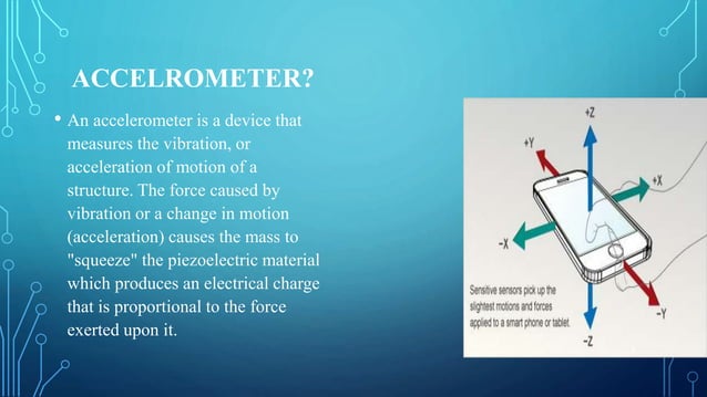 Capacitive MEMS Accelerometer | PPTX