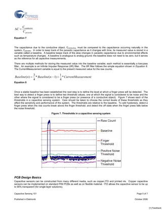 Capacitive Sensing 101 | PDF