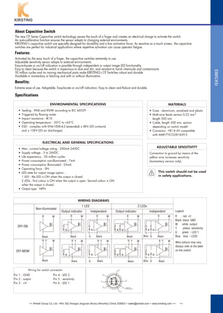 Capacitive switch | PDF