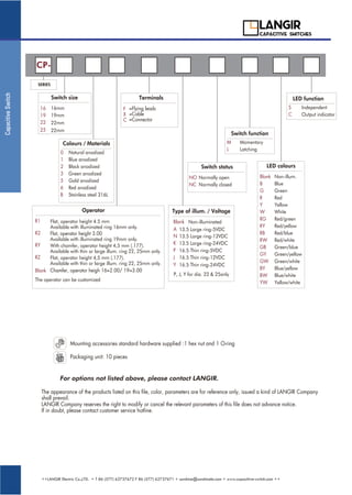 Capacitive switch | PDF