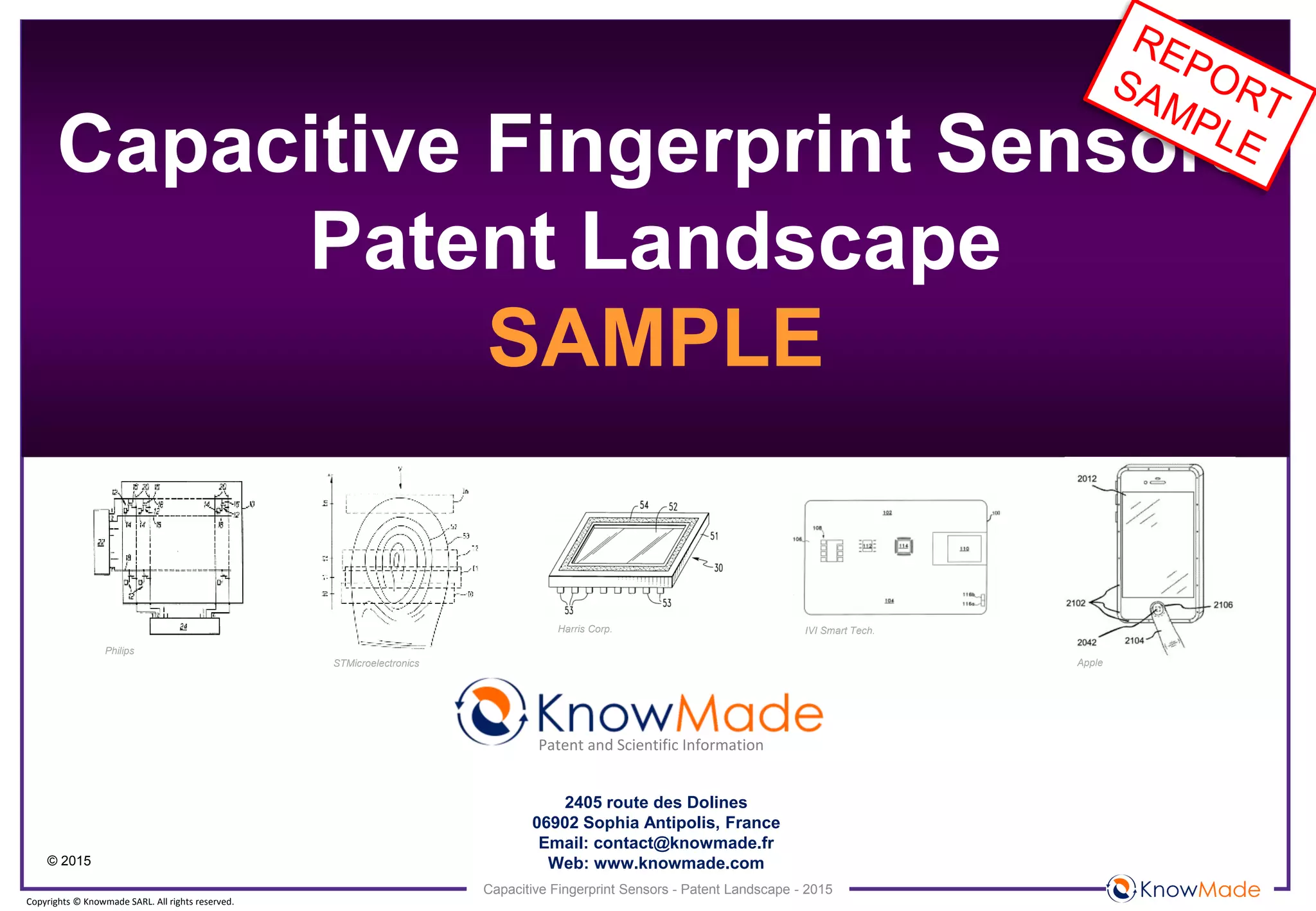 Capacitive Fingerprint Sensors Sample | PPT