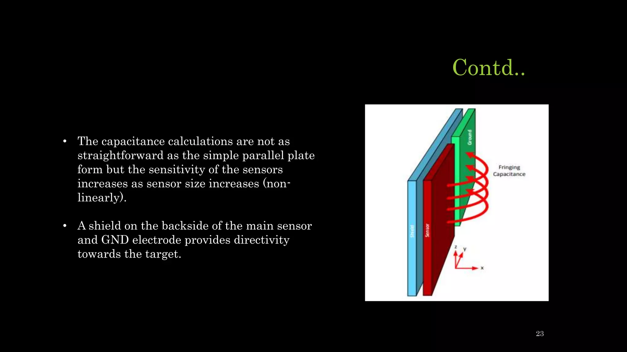 Capacitive sensing technology | PPTX