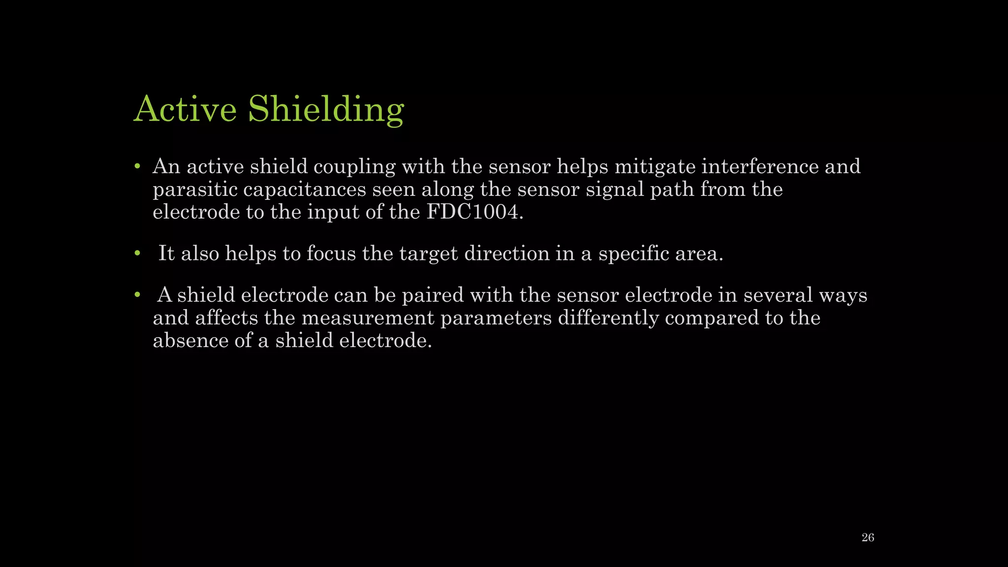 Capacitive sensing technology | PPTX
