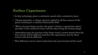 Capacitive sensing technology | PPTX