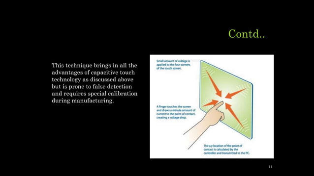 Capacitive sensing technology | PPTX