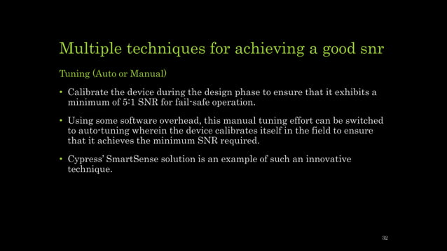 Capacitive sensing technology | PPTX