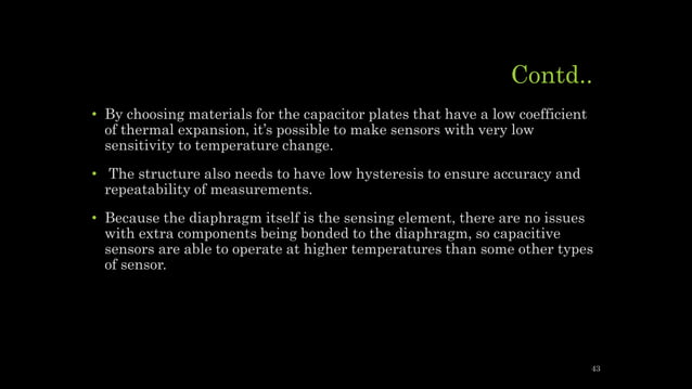 Capacitive sensing technology | PPTX