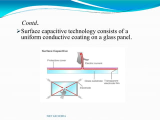 Capacitive touchscreen physic project touch screen | PPTX