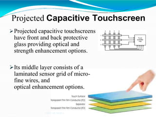 Capacitive touchscreen physic project touch screen | PPTX
