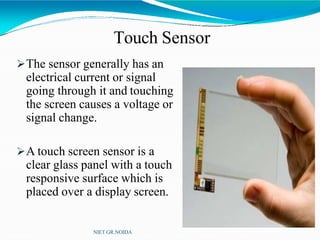Capacitive touchscreen physic project touch screen | PPTX