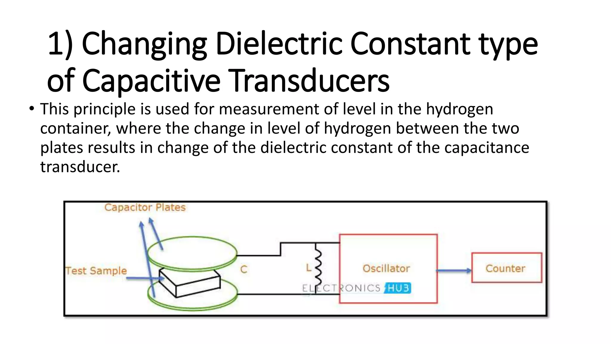 Capacitive transducers | PPTX | Physics | Science