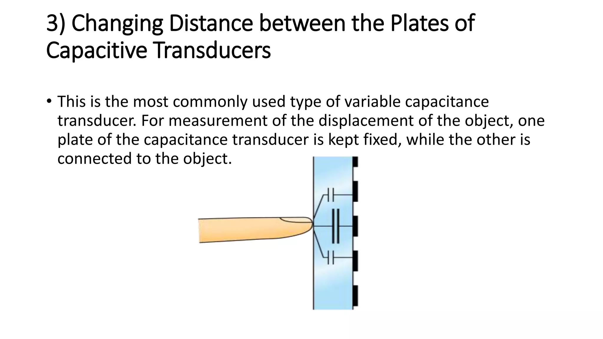 Capacitive transducers | PPTX