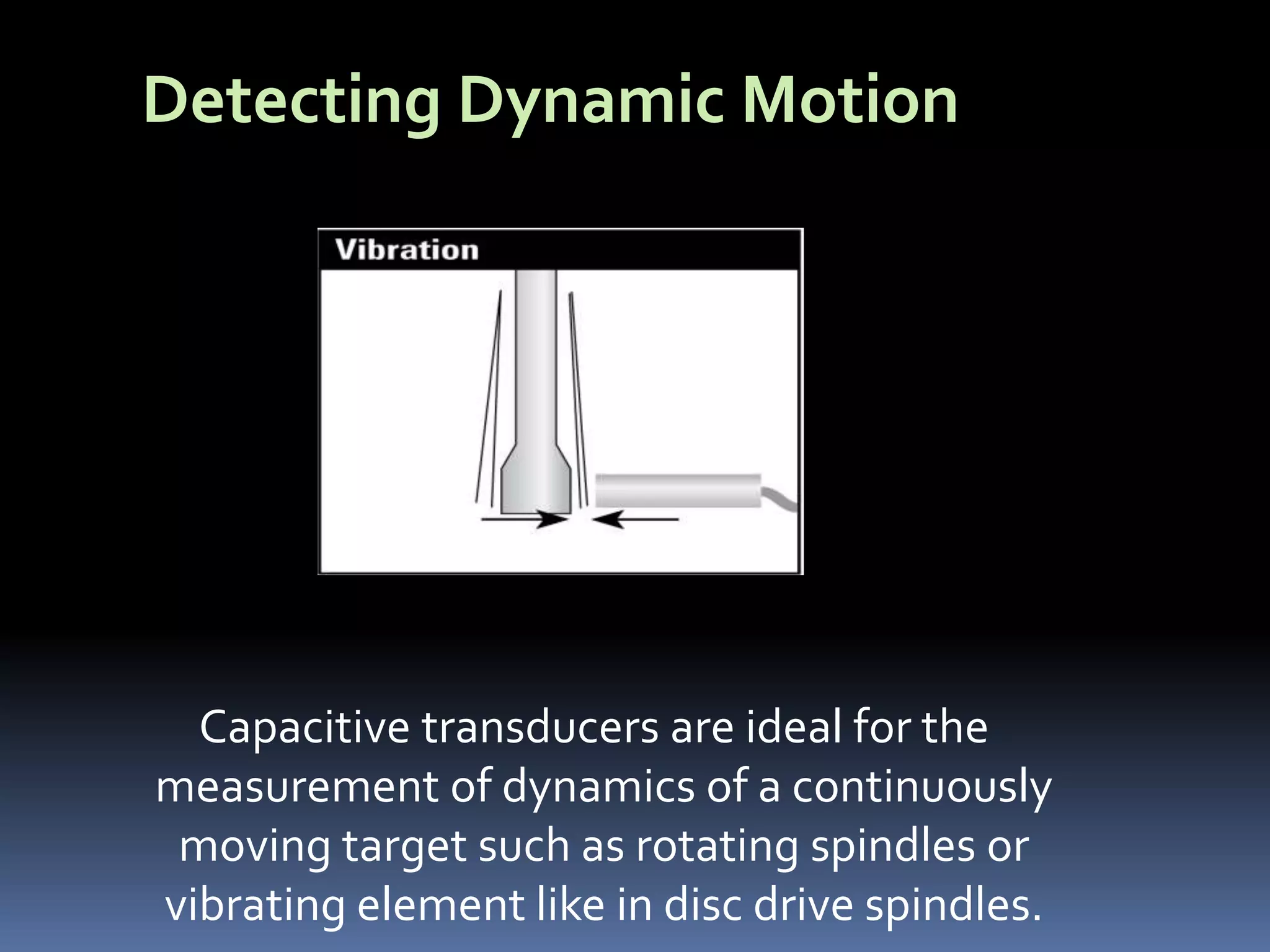 Capacitive Type Transducer | PPTX