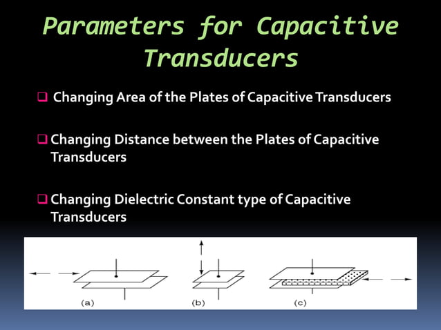 Capacitive Type Transducer | PPT