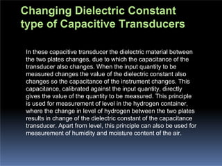 Capacitive type transducers | PPTX