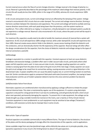 Capacitor | DOCX