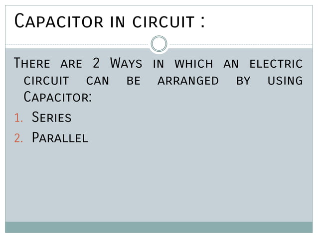 PHYSICS INVESTEGATORY PROJECT CAPACITOR CLASS 12 | PDF
